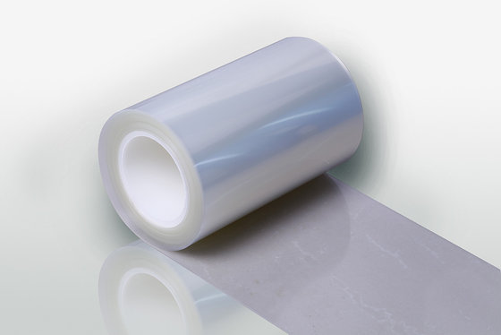 Single Side Acrylic Adhesive PET Film Roll for Car Headlight / Stainless Steel Protection