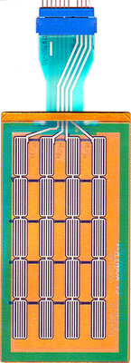 Film Switch Circuit Flexible Printed Circuit Board the raw material  pet and 3M adhesive 1million times For Computer