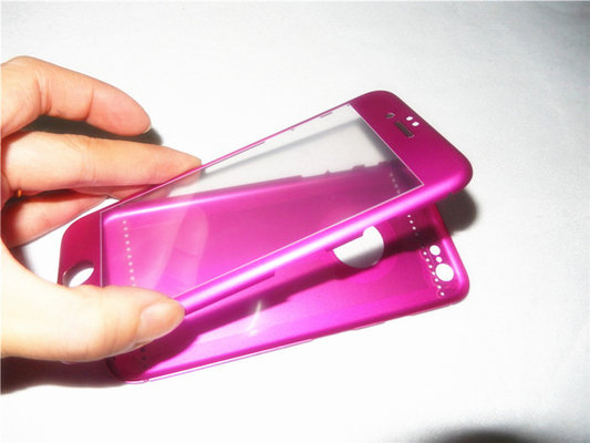 Rose Full Cover Titanium Alloy Tempered Glass Screen Protector For Iphone 6