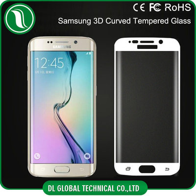 3D Curved Edge Samsung Galaxy S6 Tempered Glass Screen Protector Shield