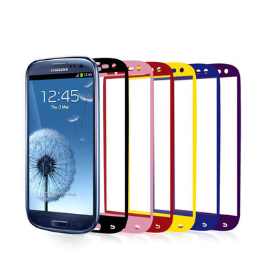 Orange Samsung S4 Tempered Glass Screen Protector with 2.5D Round Edge