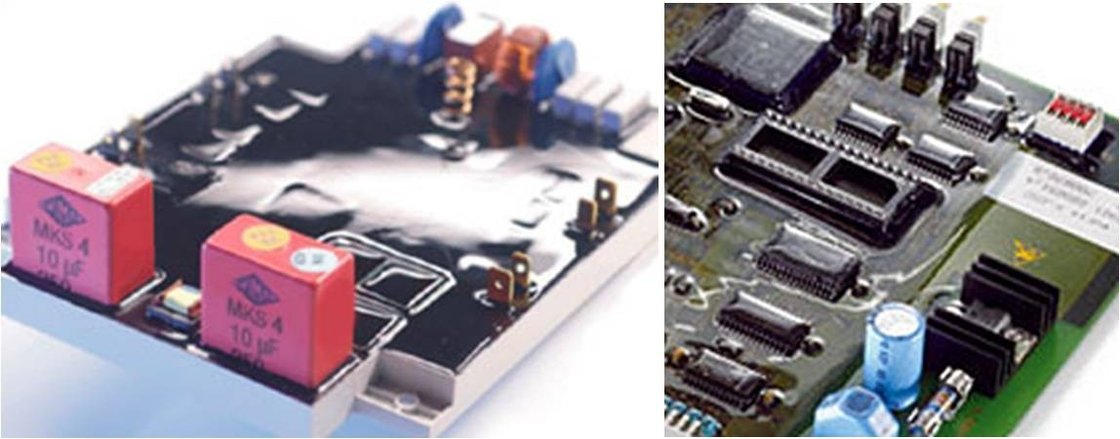 Anti - Pressing Black , White Liquid Epoxy Resin With Thermal - Conductive