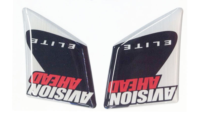 Mask helmet PU Epoxy Dome Stickers cratch resistant with strong adhesive