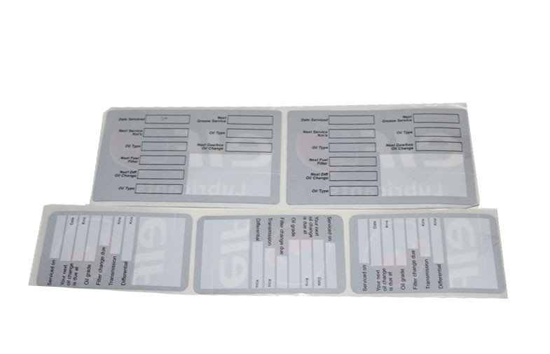 High quality waterproof UV colorful  Logo both side printing window service sticker 