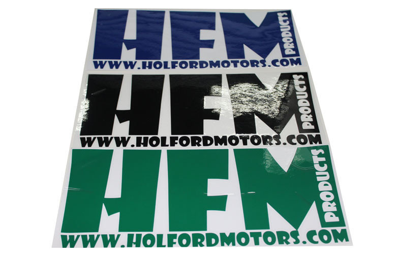 Pantone Custom PMS Vinyl Car Sticker / auto window decoration decals