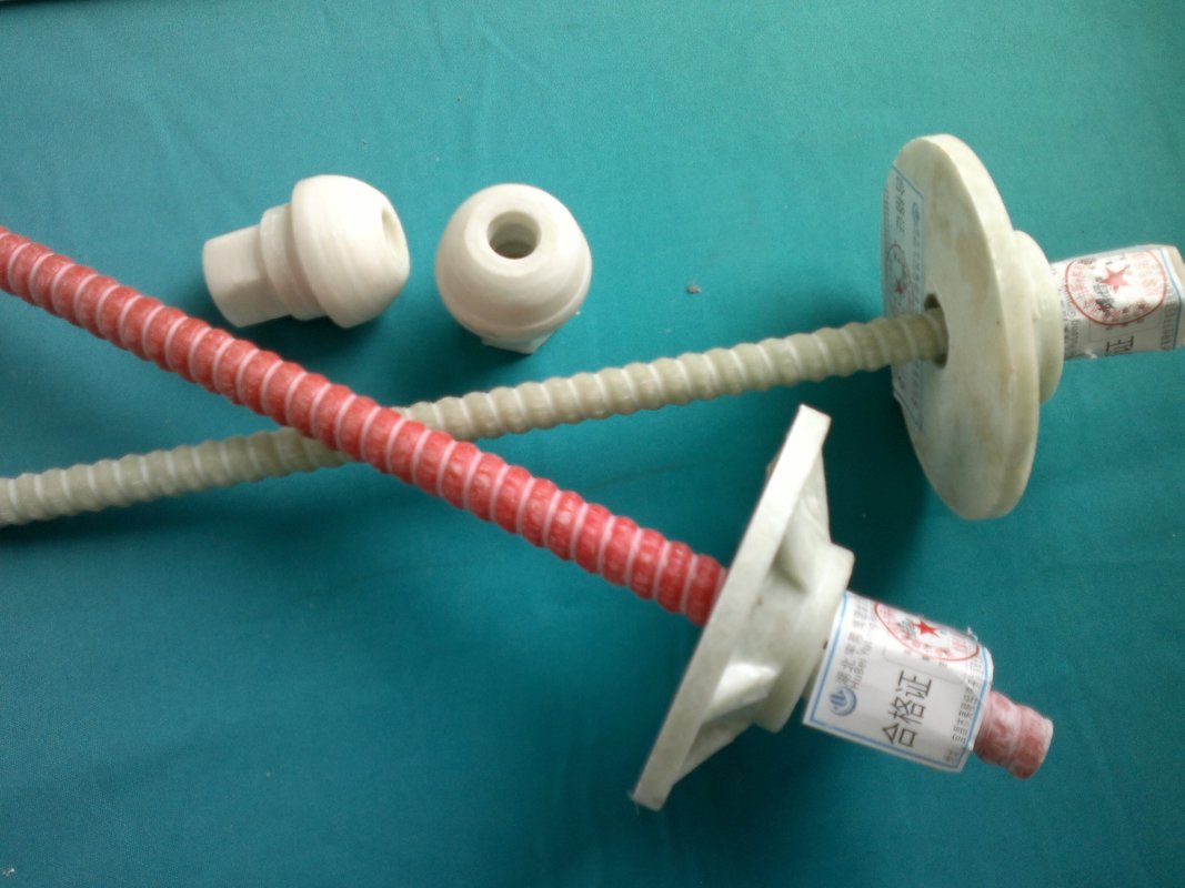 Structural Glass Fiber FRP Rock Bolts Reinforcemen Ribs Multi Colors
