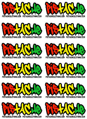 colorful 3D foam sticker