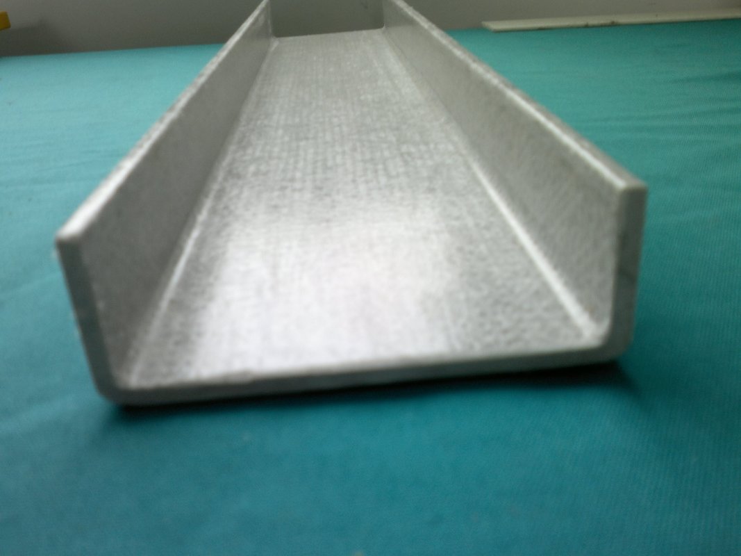 Glass Fiber Reinforced Plastic Pultruded FRP C Channels Composite Profiles