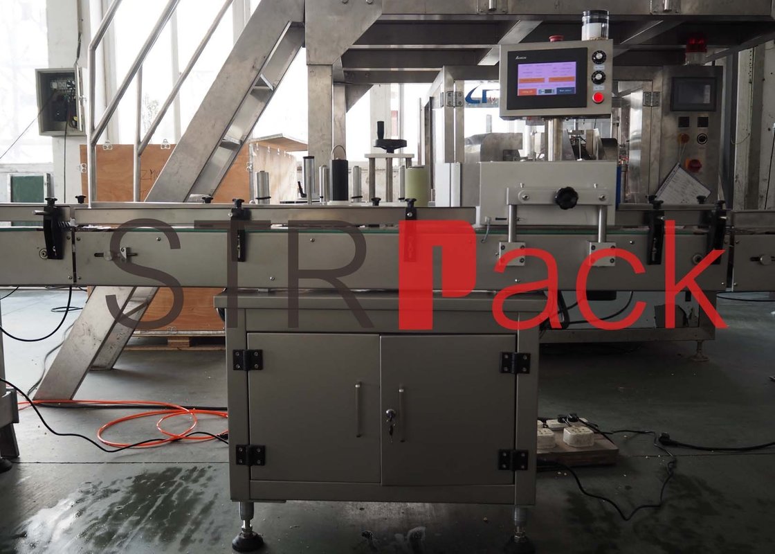 Automatic Sticker Labelling Machine for Bottles ,  round bottle labeling equipment
