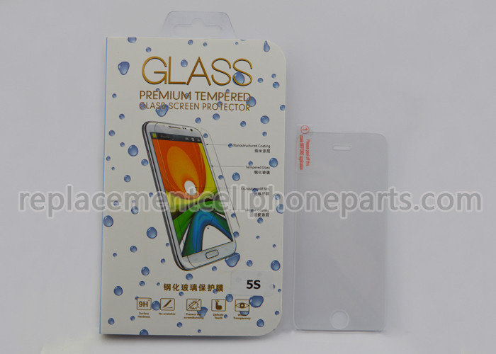 4 Inch Cell Phone premium tempered glass screen protector for Iphone 5s
