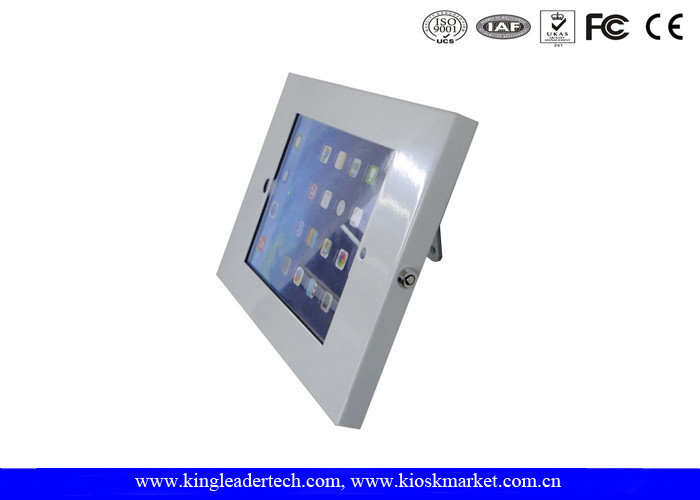9.7" Wall Mounted OLockable Ipad Kiosk Enclosure With Bracket , Suitable For Ipad Air