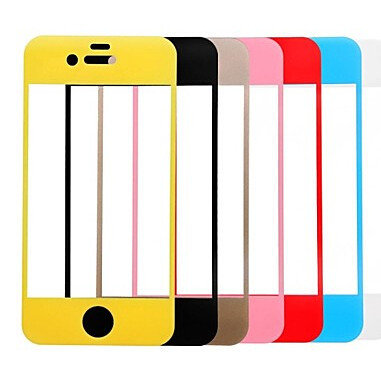 For Iphone 6/6 Plus Colored Tempered Glass Screen Protector Full Cover ,OEM/ODM,Wholesale