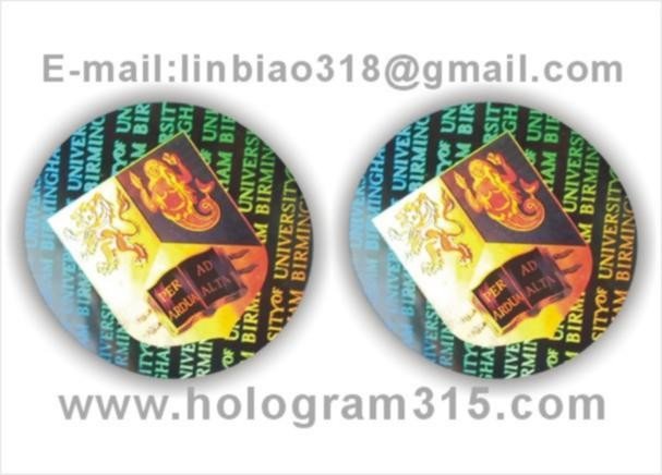Holographic Stickers