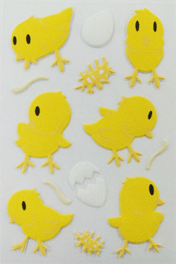 childrens Puffy Stickers For books