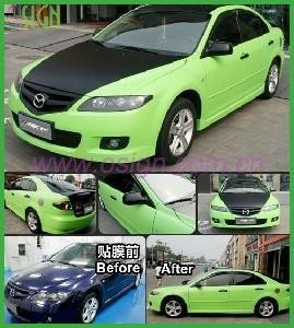 Bubble Free Color Vinyl Car Sticker (OWV221)