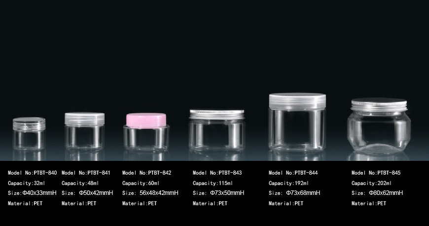 32ml Round Recycle travel size shampoo bottles Transparency with cap