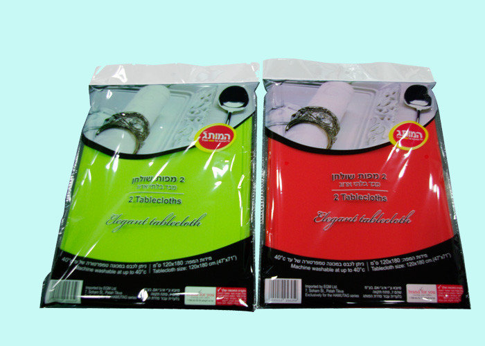 Custom OEM Printed TNT Non Woven Tablecloth / Disposable Tablecloth Non woven Fabrics