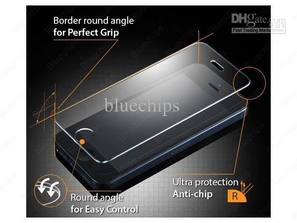 Japan Asahi Glass 9H Anti-shock Tempered Glass Screen Protector For Samsung S5 I9600