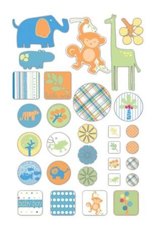 clear epoxy resin sticker