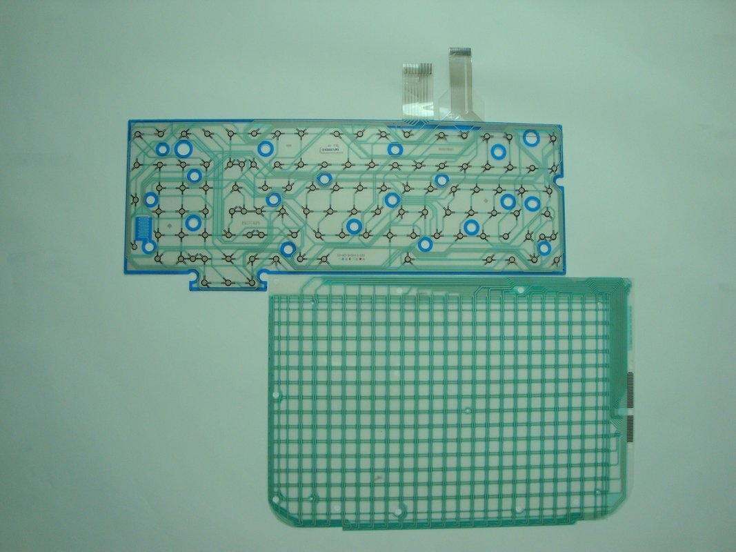 Film Switch Circuit Flexible Printed Circuit Board the raw material  pet and 3M adhesive 1million times For Computer