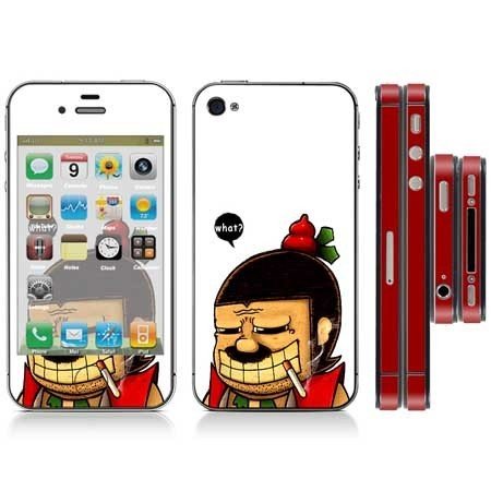 Forest Branch Pattern Cell Phone Colored Protective Film For IPhone4/4s Skin