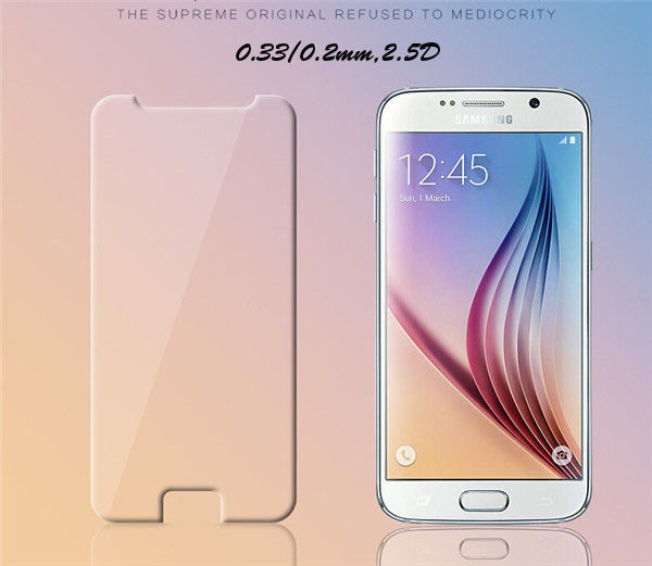 Scratch Proof Tempered Glass Screen Protectors for Samsung Galaxy 6