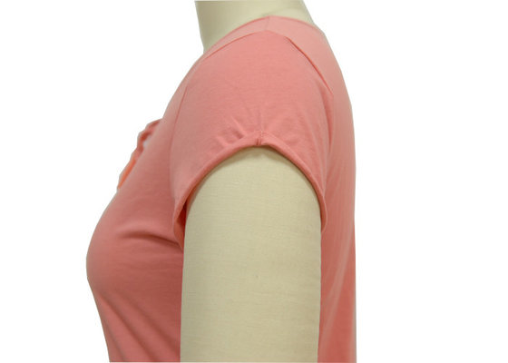 Women’ Casual Short Sleeve, 100% Cotton Jersey,Casual, Fit Size, Front Lace Tape,Butterfly Tie, Casual Top supplier