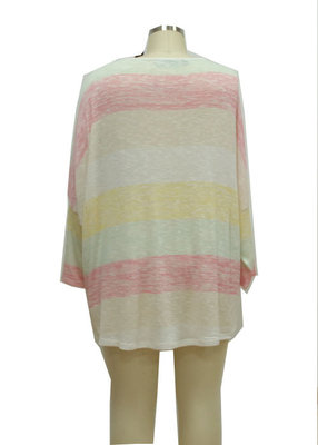 Elbow Length Batwing Sleeve T Shirt Latest Ladies Casual Wear oversized Breathable supplier