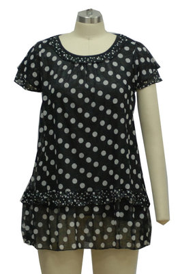 100% Polyester Women'S Chiffon Dresses , Classic Black And White Party Dresses supplier