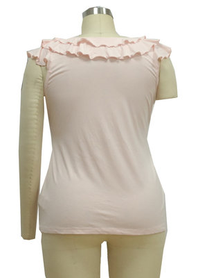 Slim Waist Ladies Tank Tops Womens Swing Vest Tops With Rhinestones supplier
