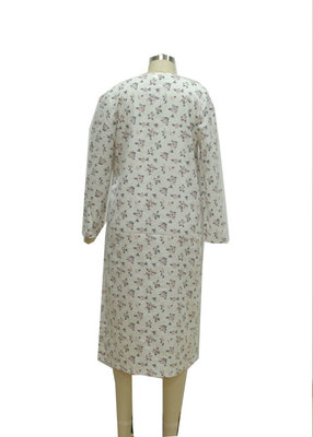 Spring Design Ladies Night Dresses Sleepwear Cotton Jersey Nightgowns Inside Brushed supplier
