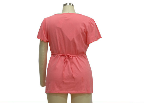 Cotton Jersey Maternity Short Sleeve Dress , Casual Night Out Outfits Summer supplier