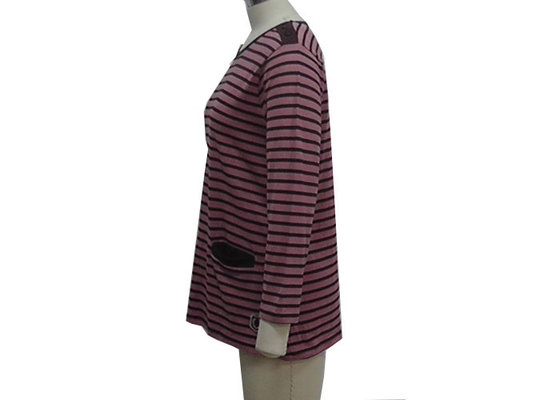 Yarn Dyeing Cycle New Casual Sweatshirts With Long Sleeve Lady Pullover Sweatshirt supplier