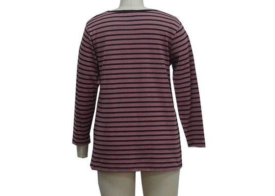 Yarn Dyeing Cycle New Casual Sweatshirts With Long Sleeve Lady Pullover Sweatshirt supplier