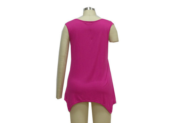 Red Casual Womens Dressy Tank Tops , Ladies Camisole Vests With Sequines supplier