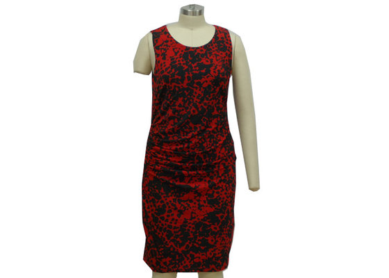 Sleeveless Casual Summer Midi Dresses , Womens Summer Beach Dresses supplier