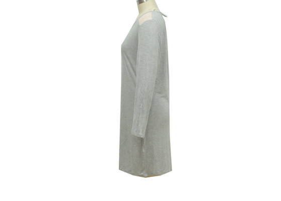 Comfortable Ladies Night Dresses Sleepwear Women'S Long Sleeve Nightshirt OEM supplier
