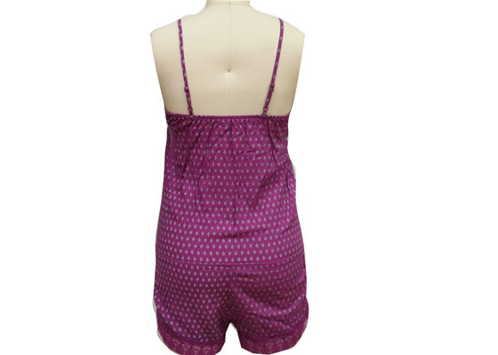 Lace Band Ladies Casual Jumpsuits Thin Strappy One Piece Sleep Romper supplier