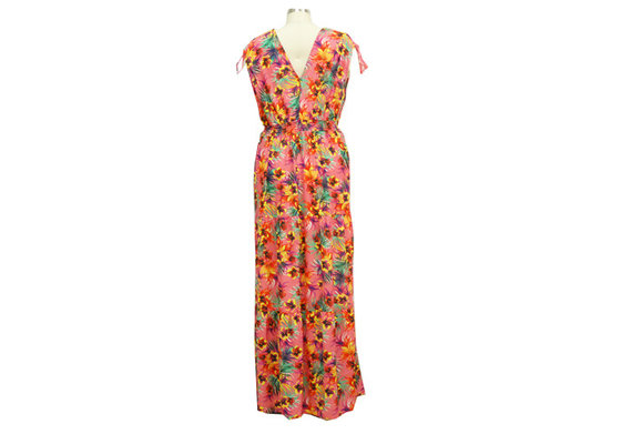 Plus Size Women'S Casual Dresses For Moms Cord & Tassel Length Breathable supplier