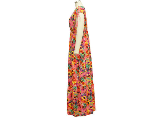 Plus Size Women'S Casual Dresses For Moms Cord & Tassel Length Breathable supplier