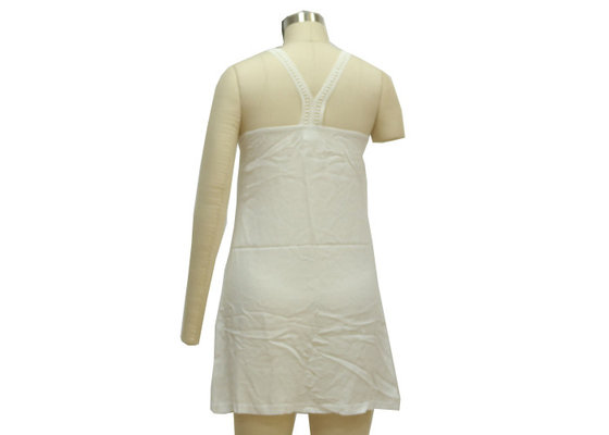White Halter Neck Casual Ladies Wear Comfortable Sexy Women'S Night Dress supplier