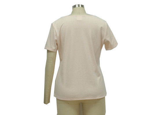 Pretty Casual Ladies Wear Printed Lace Neck T Shirt Casual Evening Outfits supplier
