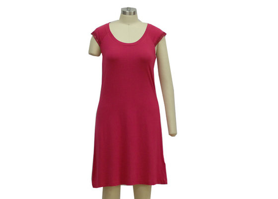 Latest Ladies Summer Nighties  , Viscose /  Elasthan Long Sleeveless Nightgown supplier