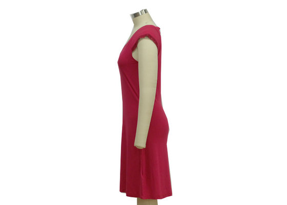 Latest Ladies Summer Nighties  , Viscose /  Elasthan Long Sleeveless Nightgown supplier