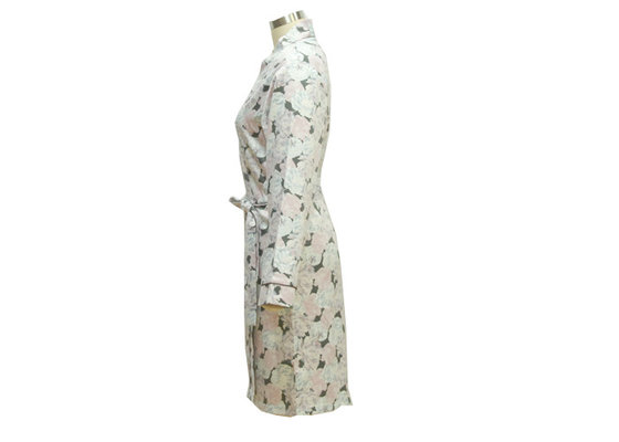 Vintage Ladies Night Sleeping Dress , Long Sleeve Winter Nightgowns Breathable supplier