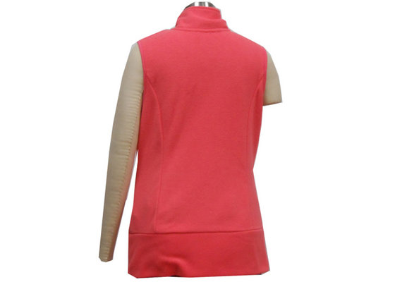 Trendy Beading Ladies Sleeveless Cardigan Waistcoats , Womens Sleeveless Vest Jacket supplier