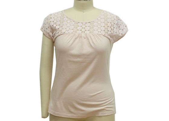 Fitness Off The Shoulder Loose T Shirts , Viscose T Shirt Women'S Fashion Tops supplier