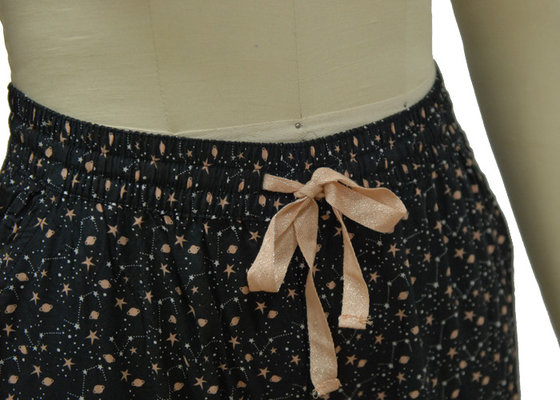 Stylish Ladies Baggy Trousers , French Terry Jogger Sweatpants Lace String Waist Band supplier