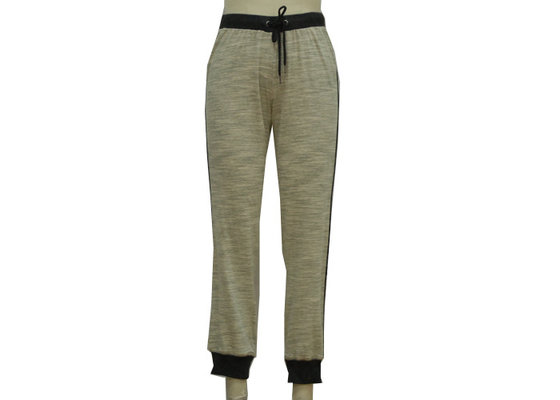 Plus Size Women'S French Terry Pants , Beige Womens Casual Sweatpants supplier