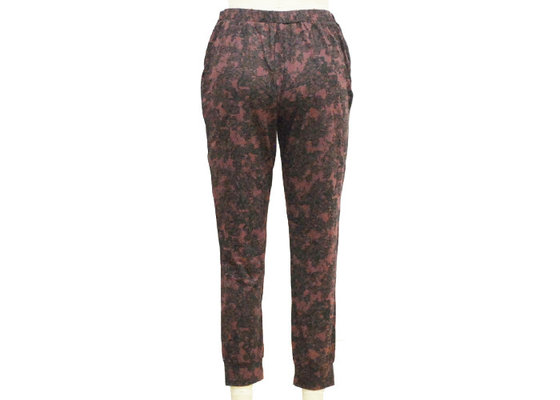 Skinny Leg Ladies Casual Pants Women'S Pull On Trousers Sleep Wear Adjustable Waist Band supplier